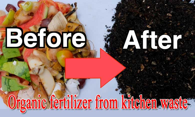 kitchen Waste Decomposer Made of Organic Fertilizer - SVG